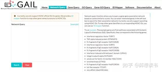 基因间相互作用、基因与GO之间的关系怎么查？GAIL教给你 - 知乎