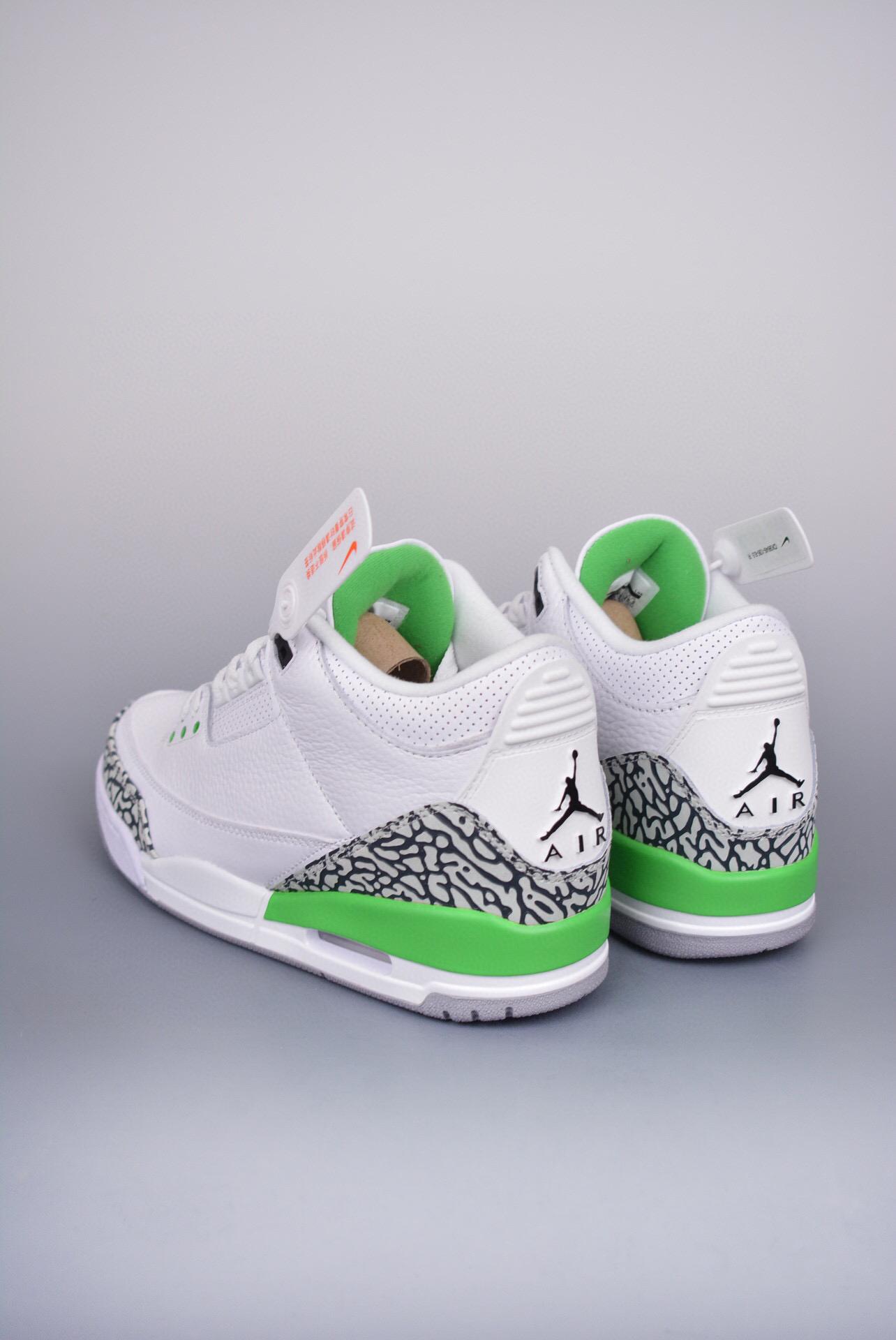 乔丹 Air Jordan 3 Retro Lucky Green AJ3白绿篮球鞋 - 知乎
