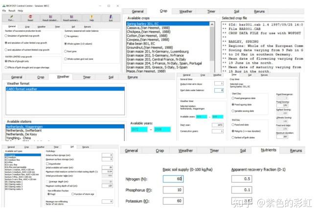 【农业模型】WOFOST模型与PCSE模型实践技术应用（如何使用WOFOST和PCSE这两个农业生产模型进行作物生长模拟） - 知乎