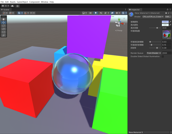 UnityShader 基础（61）玻璃折射计算 - 知乎