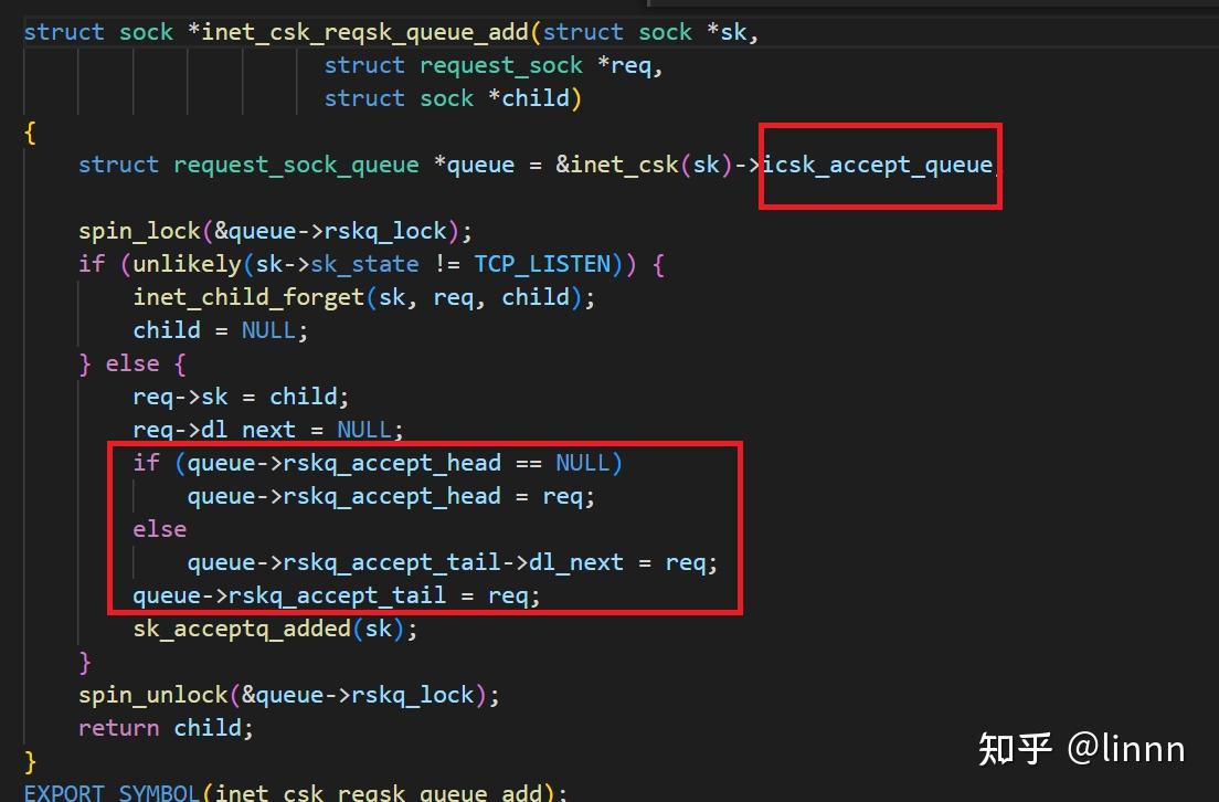 协议栈中tcp accept 流程分析 - 知乎