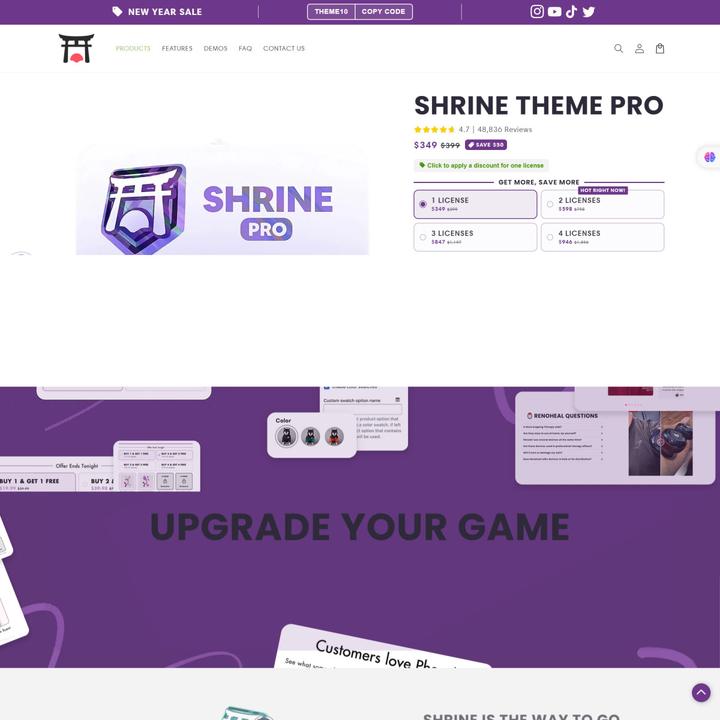 一个可以极力推荐的shopify主题模板-SHRINE PRO - 知乎