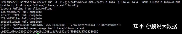 Docker安装Ollama及使用Ollama部署大模型 - 知乎