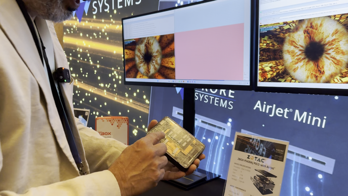 干掉笔记本风扇，世界首款固态散热方案AirJet Mini现场看 - 知乎