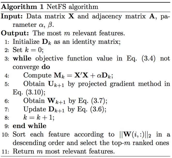 Robust Unsupervised Feature Selection on Networked Data -- 阅读笔记 - 知乎