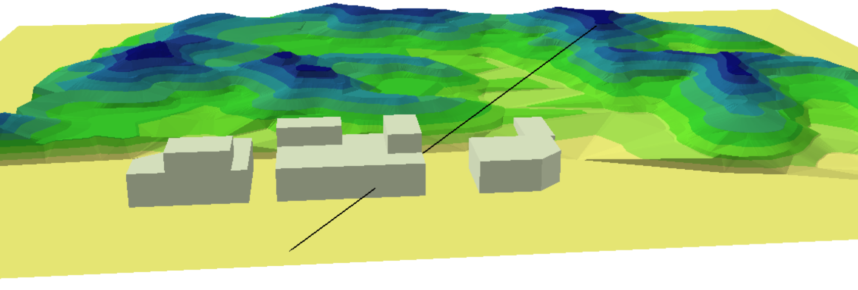 ArcGIS-ArcMap&ArcScene 通视分析 - 知乎