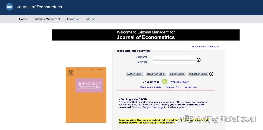 E202《Journal of Econometrics》经济学大类SSCI，中科院二区，因子9.9 - 知乎