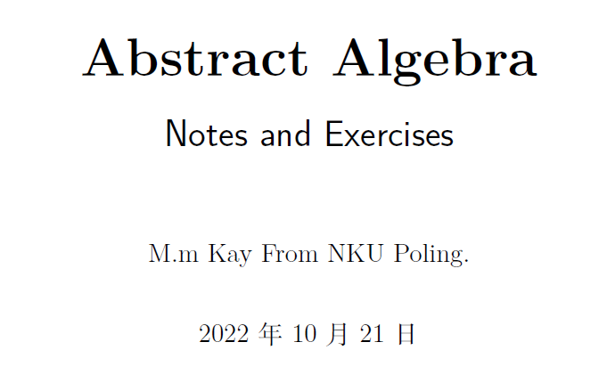 Abstract Algebra Notes 1.4 群的同态与同构 & 1.5 循环群 - 知乎