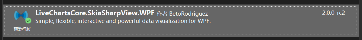 LiveCharts2：简单灵活交互式且功能强大的.NET图表库 - 知乎