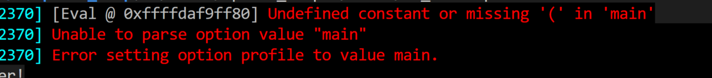 Undefined constant or missing '(' in 'main' - 知乎