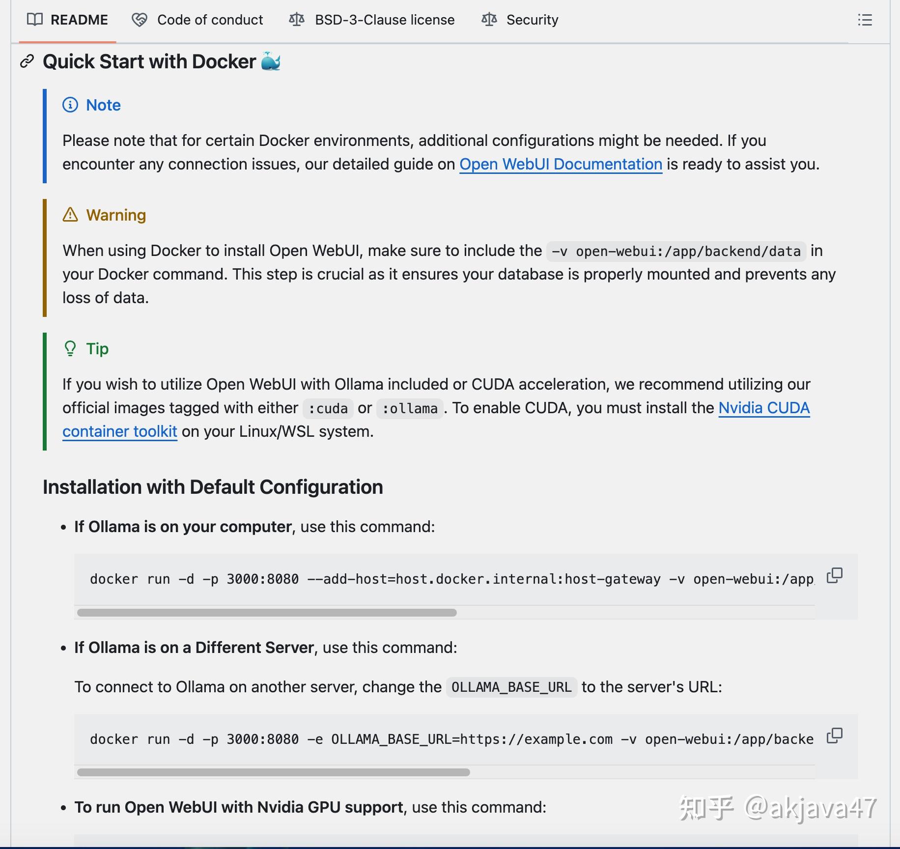 OpenWeb UI安装指南（基于Docker安装） - 知乎