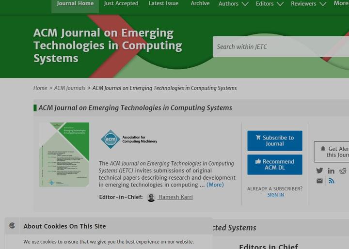 《ACM Journal on ETiCS》杂志投稿周期多久？ - 知乎