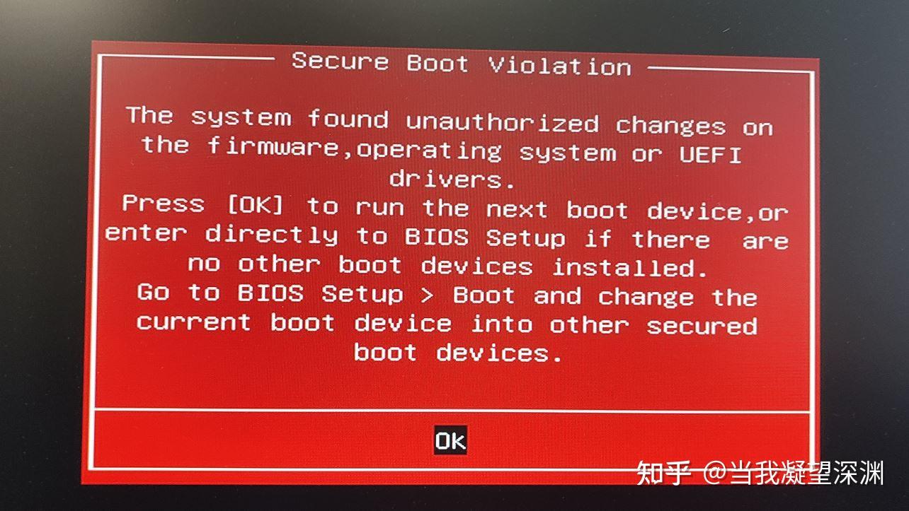 华硕主板如何关闭安全启动Secure boot - 知乎