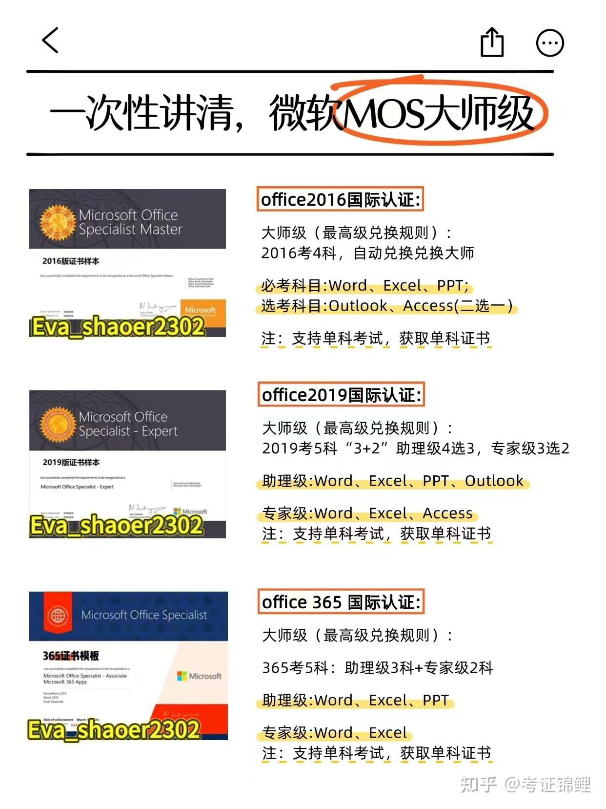 2025考微软MOS最全攻略在这里！ - 知乎