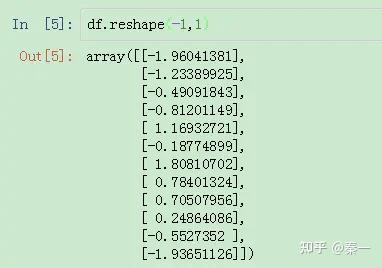 Python的reshape的用法和reshape(1,-1)、reshape(-1,1) - 知乎