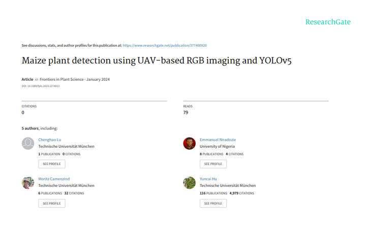 基于无人机的 RGB 成像和 YOLOv5 进行玉米植株检测 - 知乎