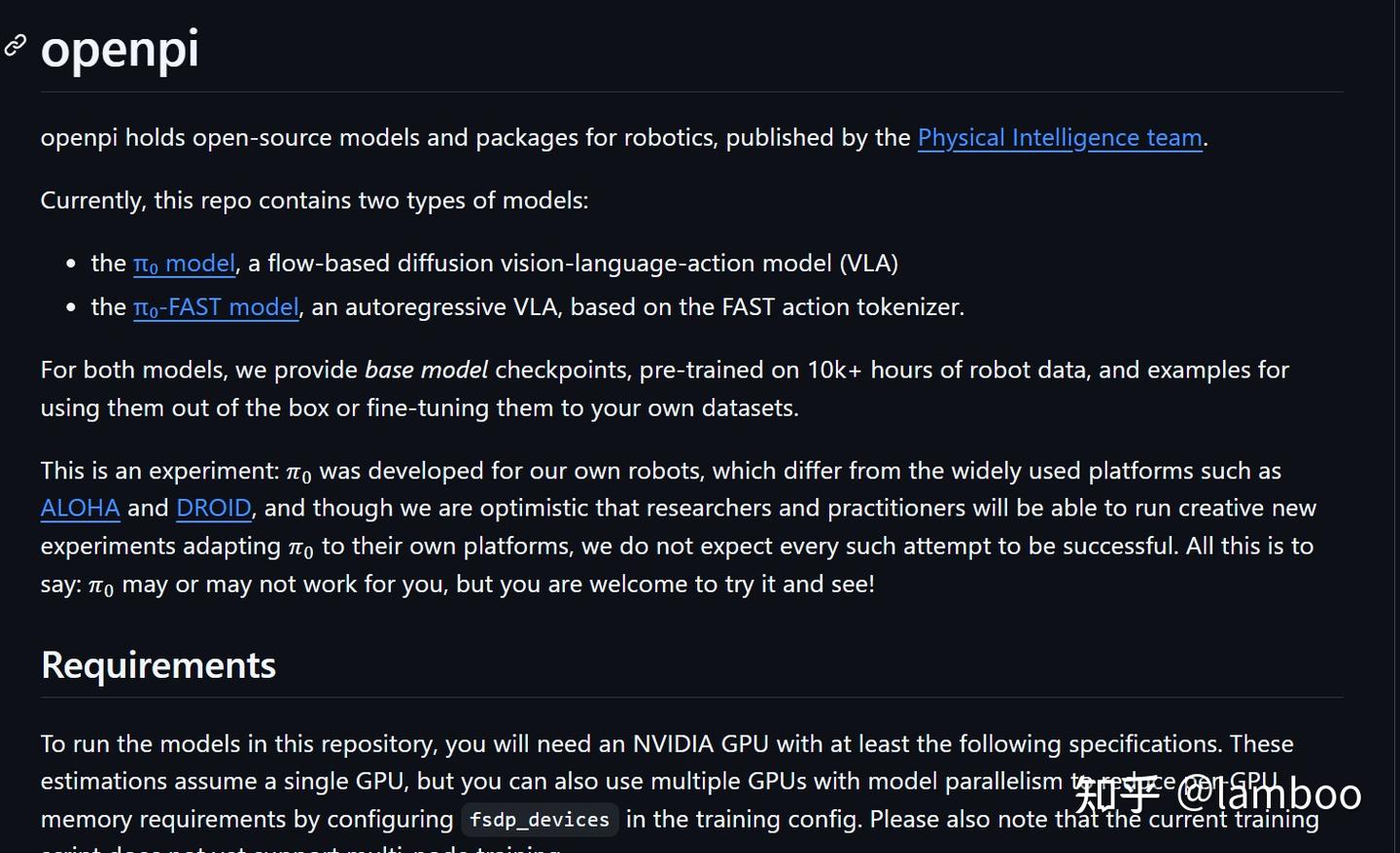 机器人操作（VLA）领域经典之作 pi0 π0 论文分享 附上代码 - 知乎