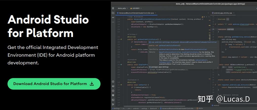 史上第一款AOSP开发的IDE （支持Java/Kotlin/C++/Jni/Native/Shell/Python） - 知乎