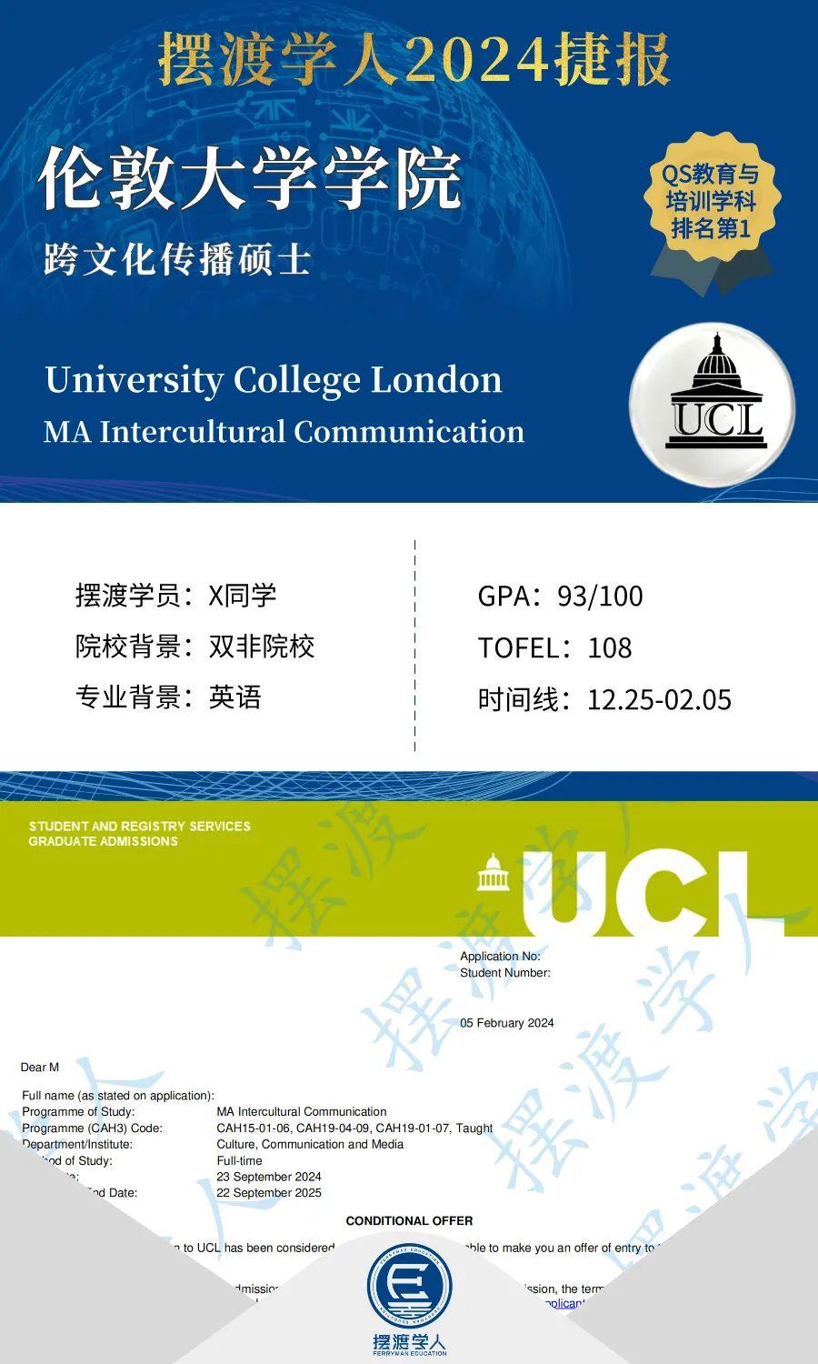 24fall录取案例分析 | 伦敦大学学院（UCL）跨文化传播硕士：语言技能、文化意识和ESL课堂Intercultural Com - 知乎