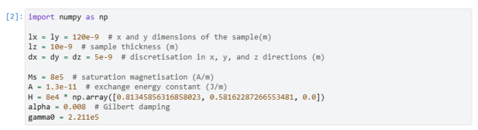 第10个Ubermag程序： FMR （铁磁共振）标准问题 - 知乎