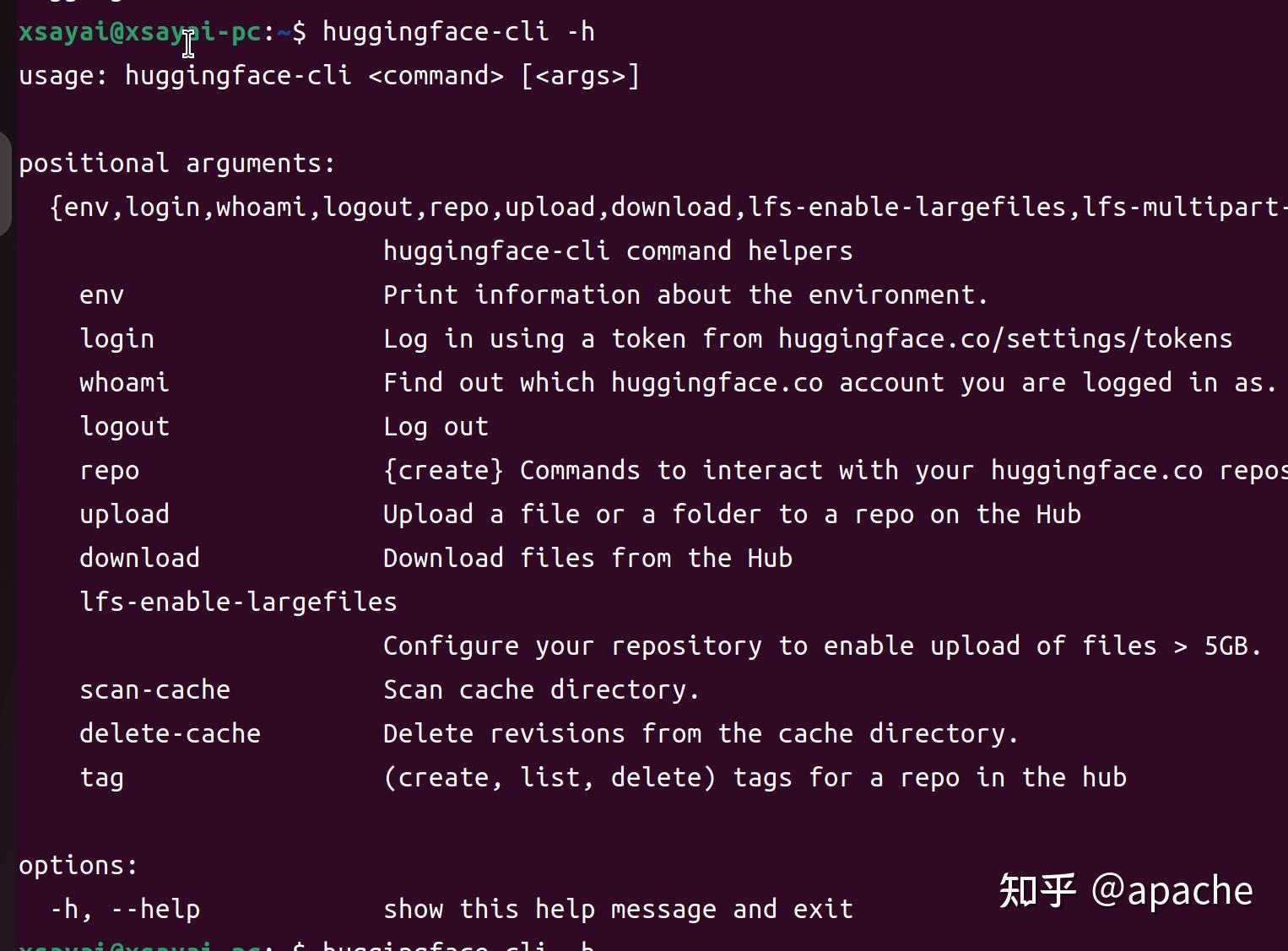 huggingface-cli使用 - 知乎