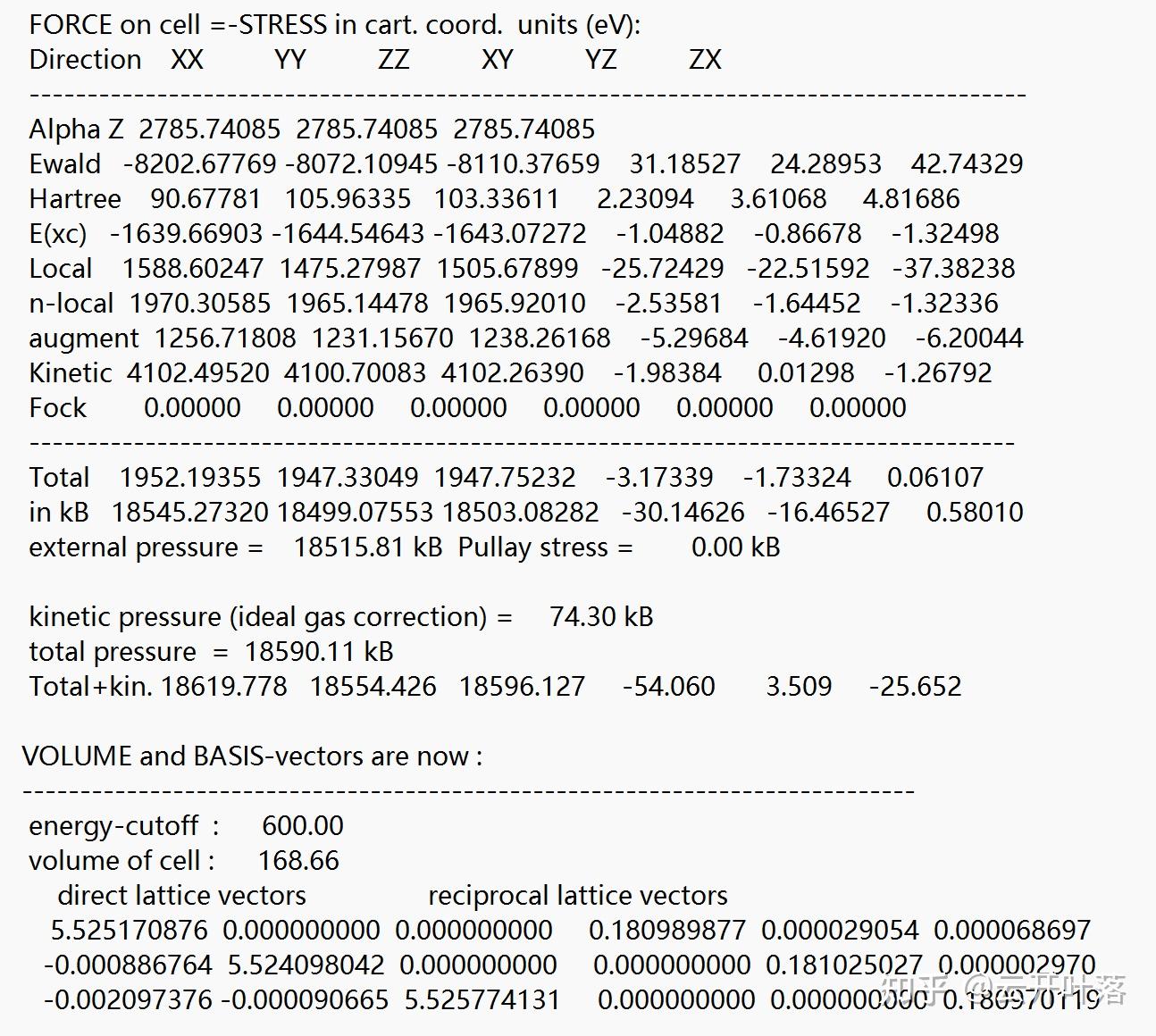 用dpdata生成的.raw文件中virial的单位是什么？ - 知乎