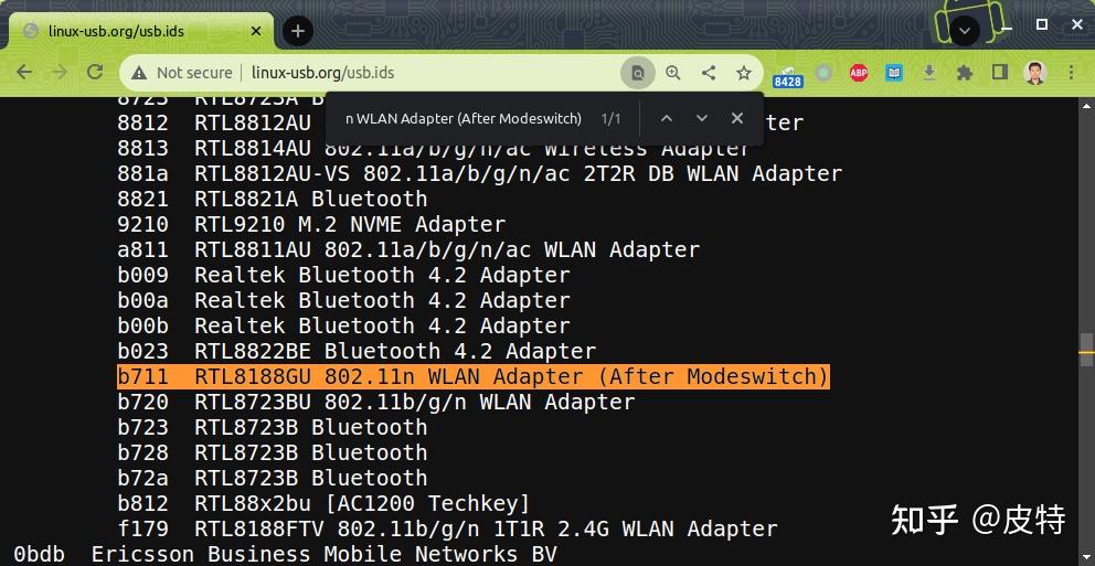 Ubuntu Linux上安装TP-LINK WN726N USB无线网卡驱动或Realtek RTL8188GU芯片驱动程序 - 知乎