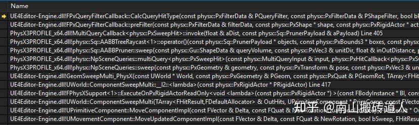 UE4物理系统 - 知乎