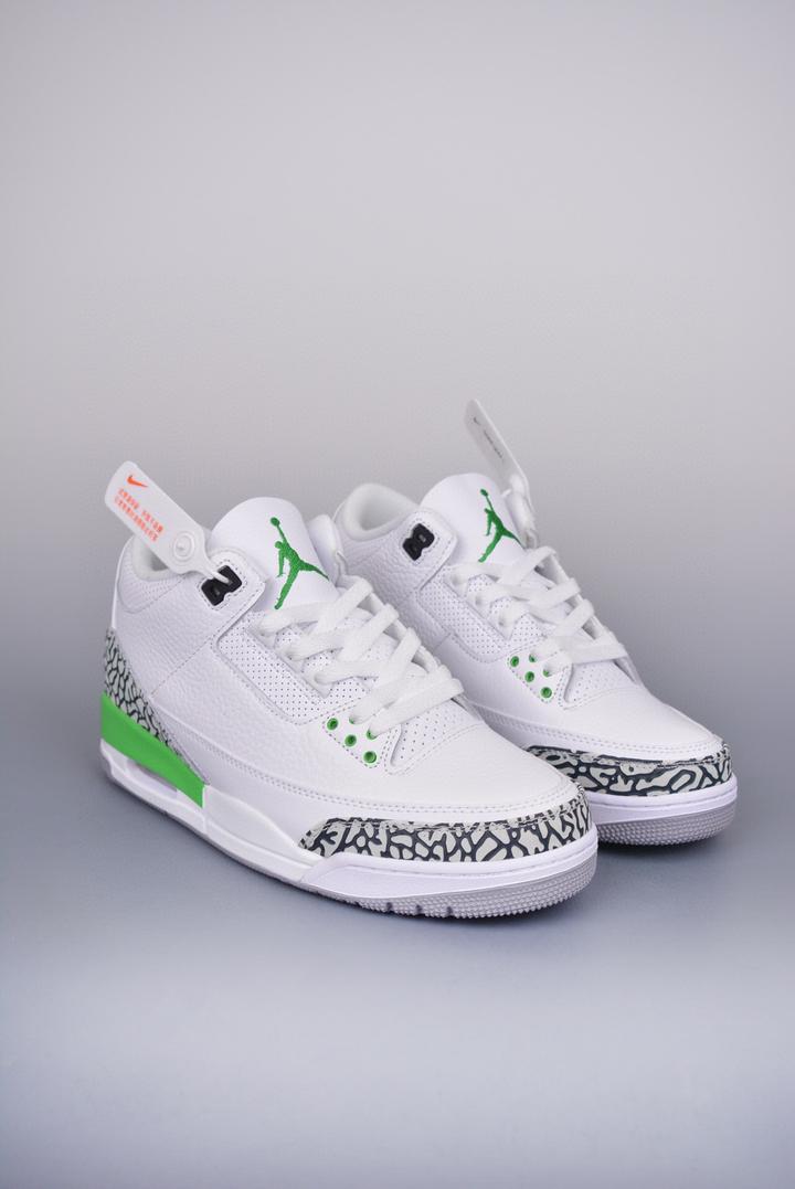 乔丹 Air Jordan 3 Retro Lucky Green AJ3白绿篮球鞋 - 知乎