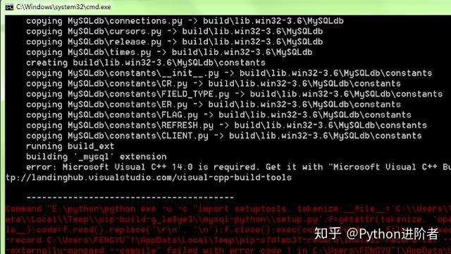 Windows下安装Scrapy方法及常见安装问题总结——Scrapy安装教程 - 知乎