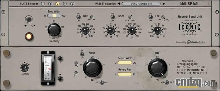 Iconic Instruments 发布 SP140 板式混响器仿真插件 - 知乎