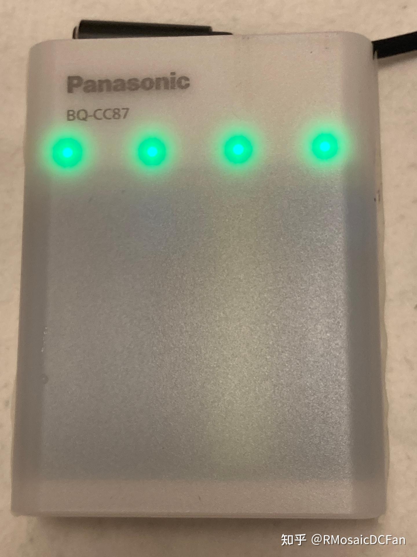 松下电器BQ-CC87充电器使用体验 - 知乎
