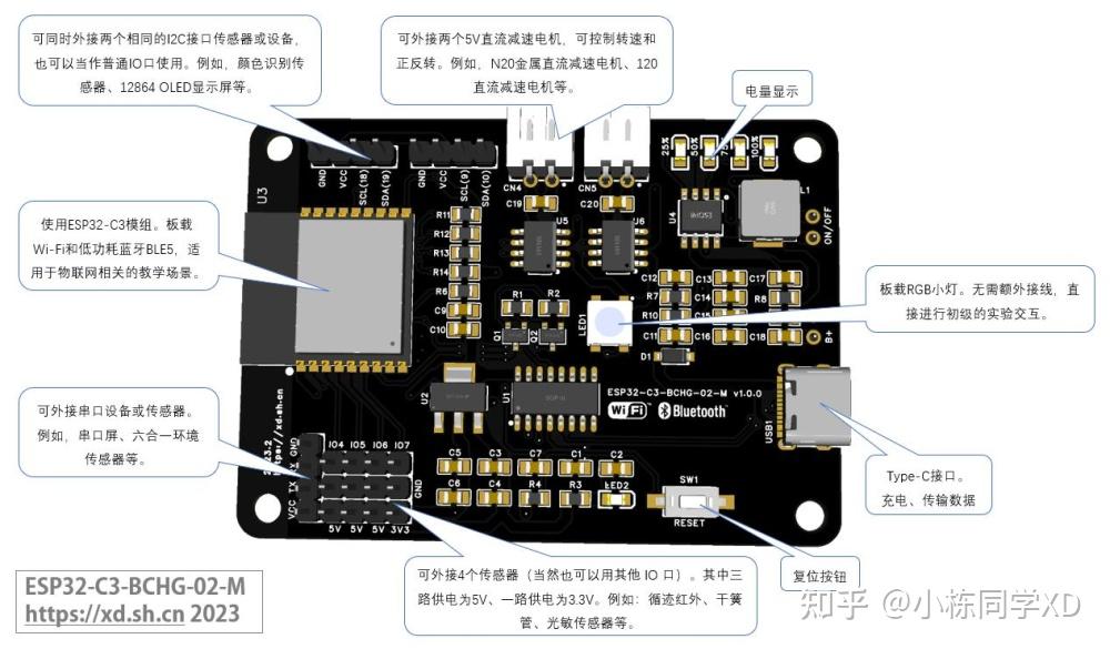 基于立创EDA如此顺畅（第三篇）新升级！ESP32-C3 带有充放电和直流电机驱动 并首次尝试 SMT 贴片 - 知乎