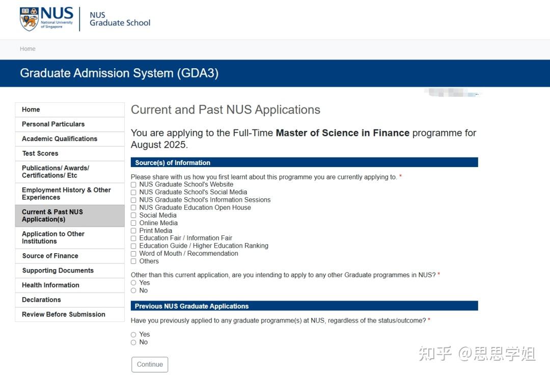 手把手教你新加坡国立大学（NUS）网申 - 知乎