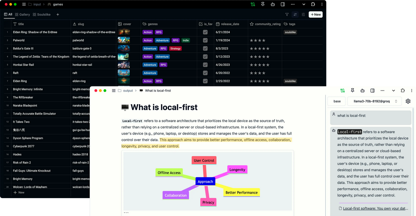 Docker部署离线版Notion！Eidos整合本地AI，打造隐私知识库 - 知乎