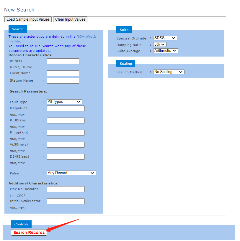 如何从Peer Ground Motion Database下载合适的地震波 - 知乎