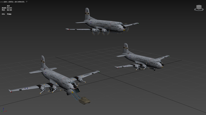 美国 道格拉斯C-124 global overlord II环球霸王 II 战略运输机 - 知乎