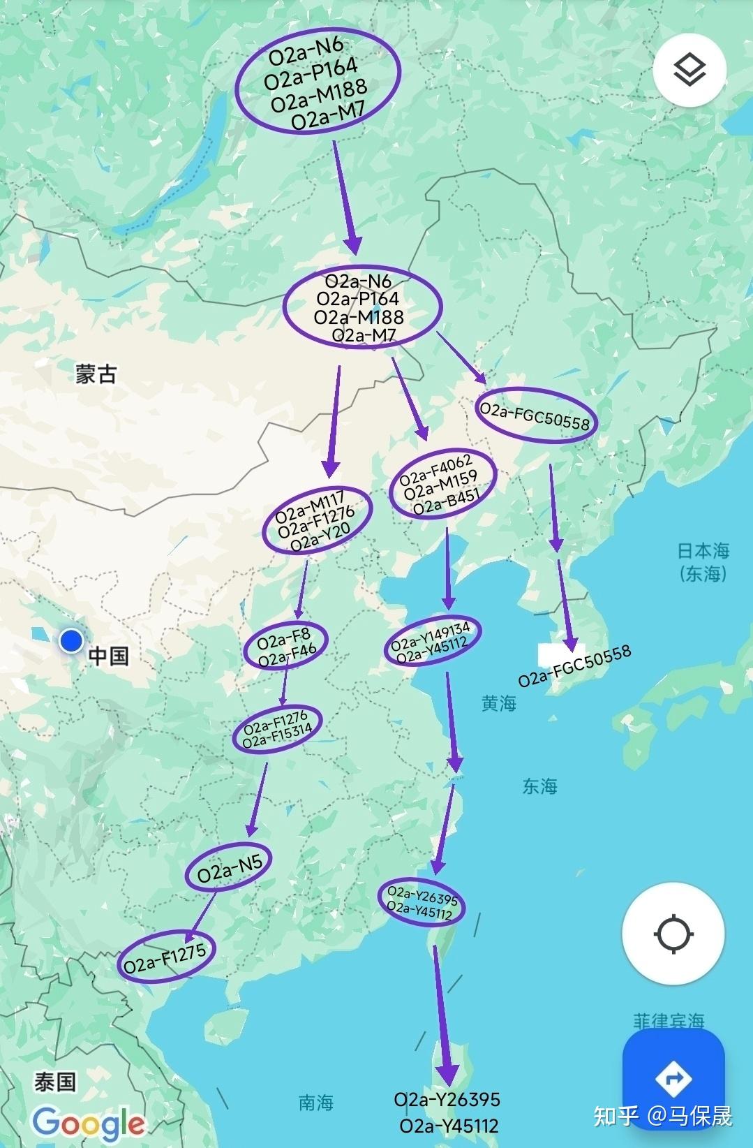 简述O2a-M188、O2a-M7、O2a-N6诸支的起源和迁徙 - 知乎