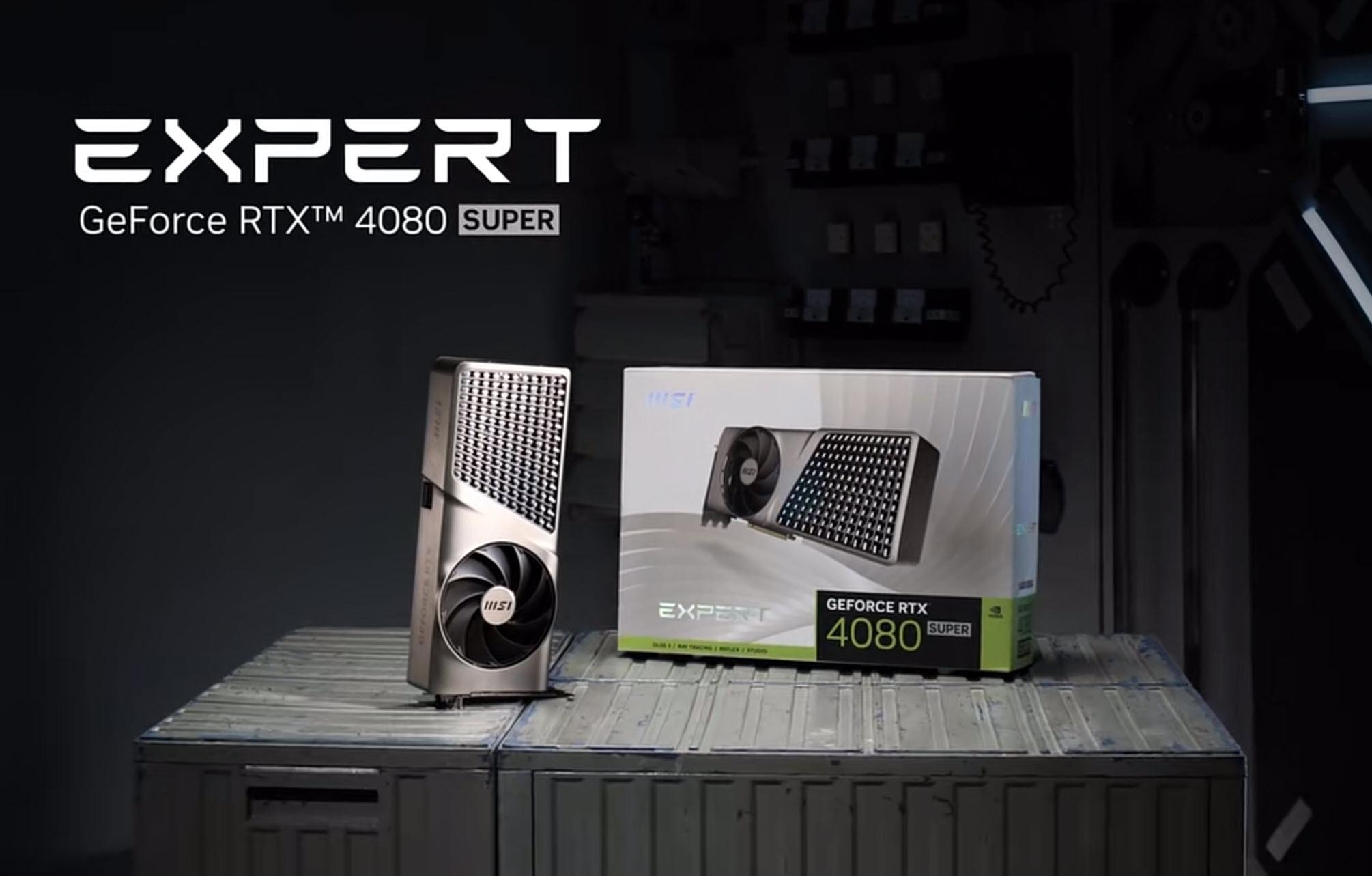 大到出神的游戏神器！微星GeForce RTX 4080 Super 16G Expert评测 - 知乎