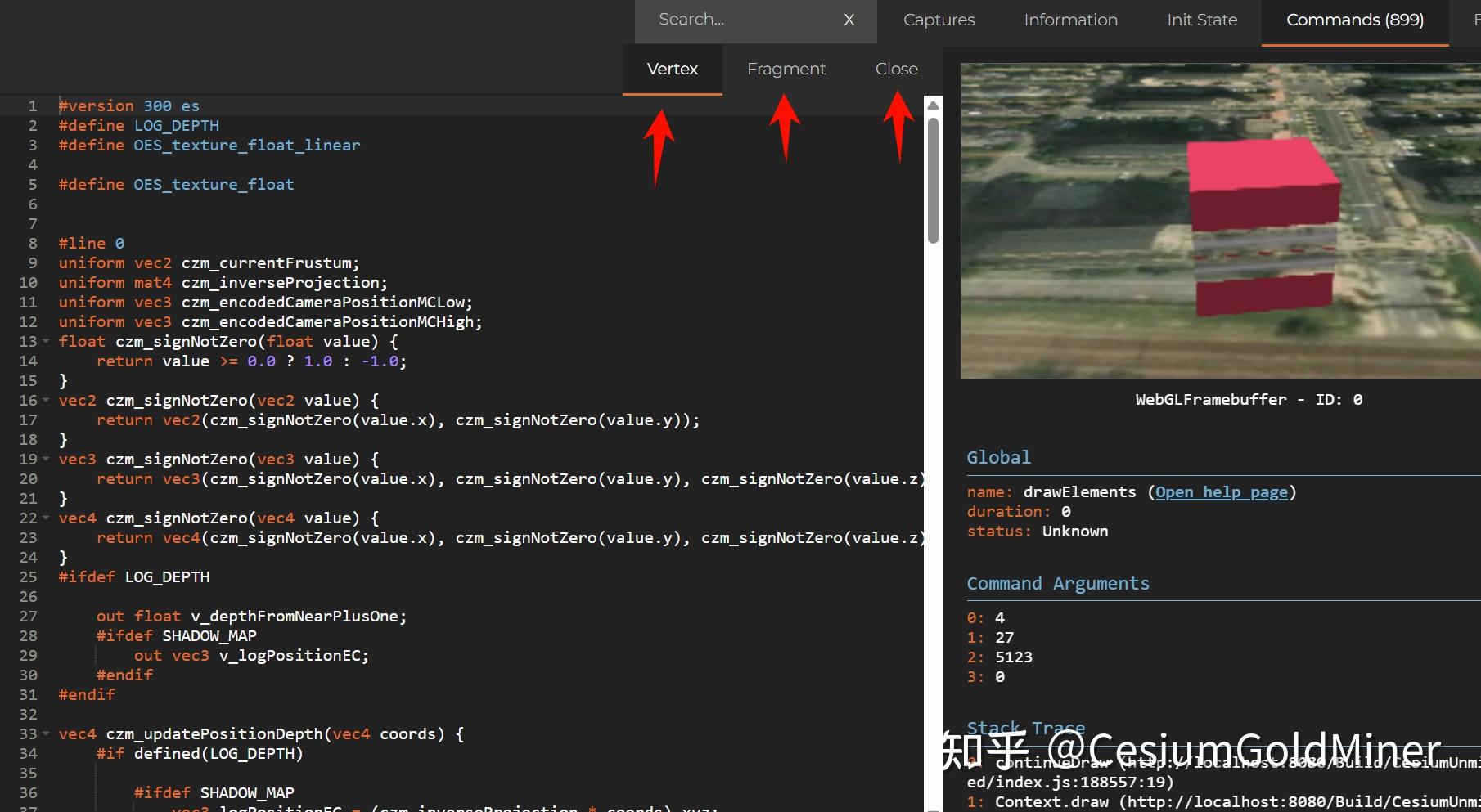 妙用Spector.js解剖Cesium Shader - 知乎