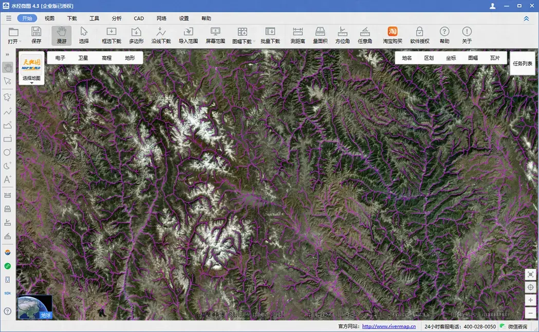 3.53GB全球河流矢量数据HydroRIVERS - 知乎