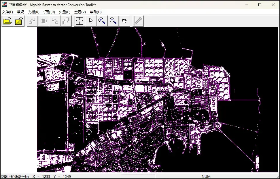卫星光栅图像秒变矢量图形神奇 AlgoLab R2V - 知乎