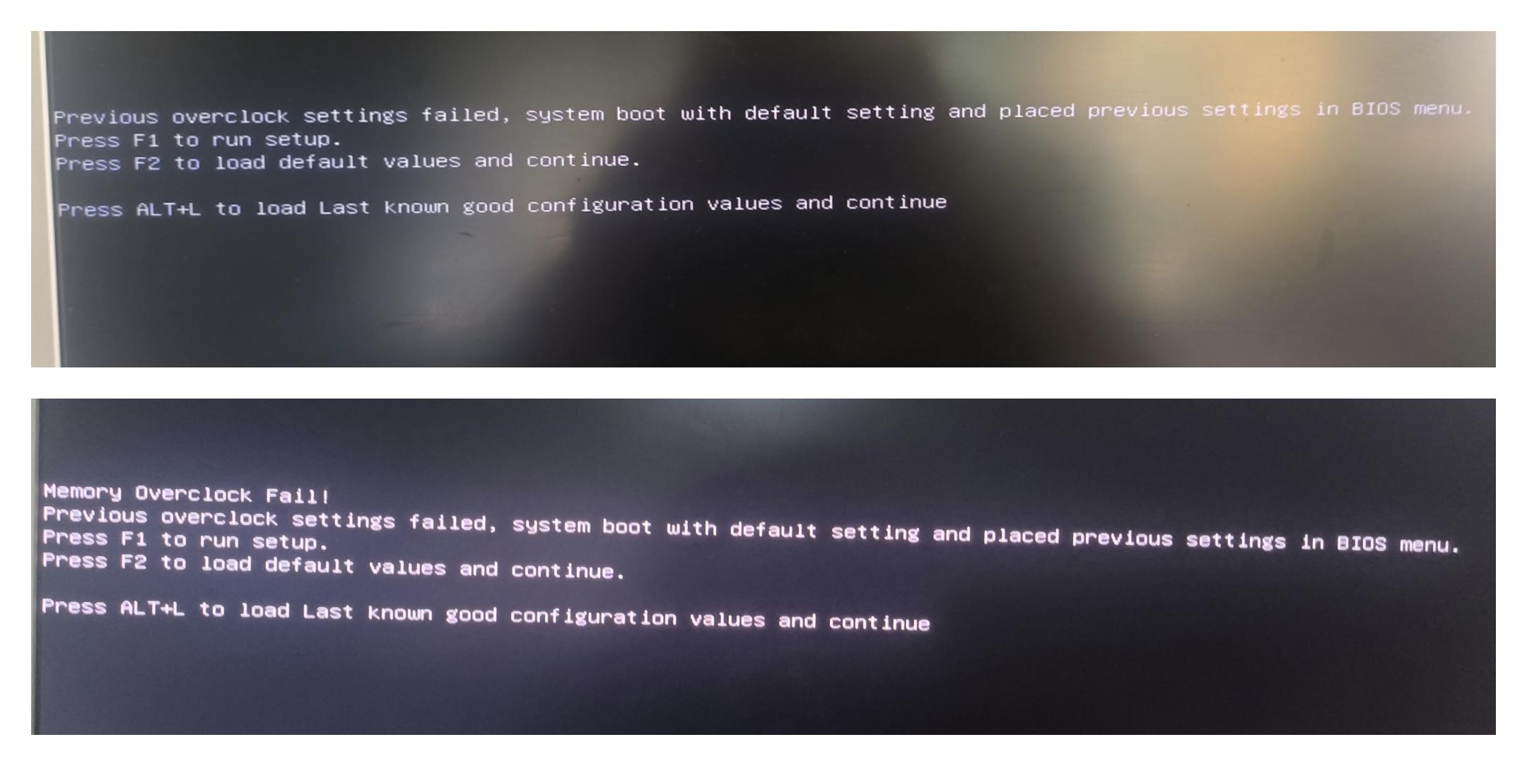【Windows】Previous overclock settings failed 报错如何解决？ - 知乎