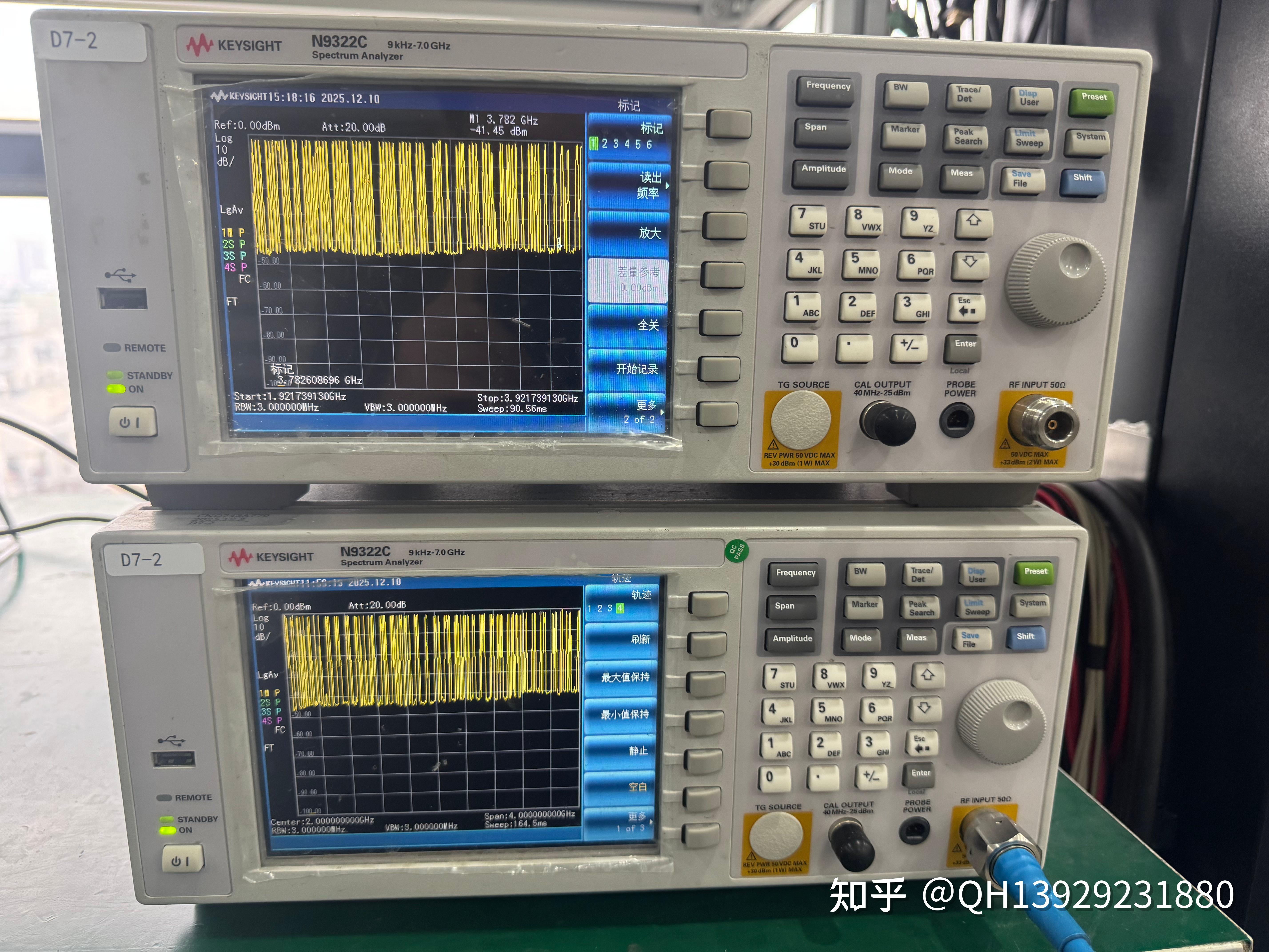 是德科技 N9322C N9020B N9030B频谱分析仪 - 知乎