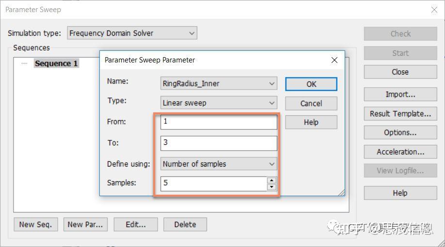 CST软件如何实现S-parameter随其他参数变化的1D曲线 - 知乎