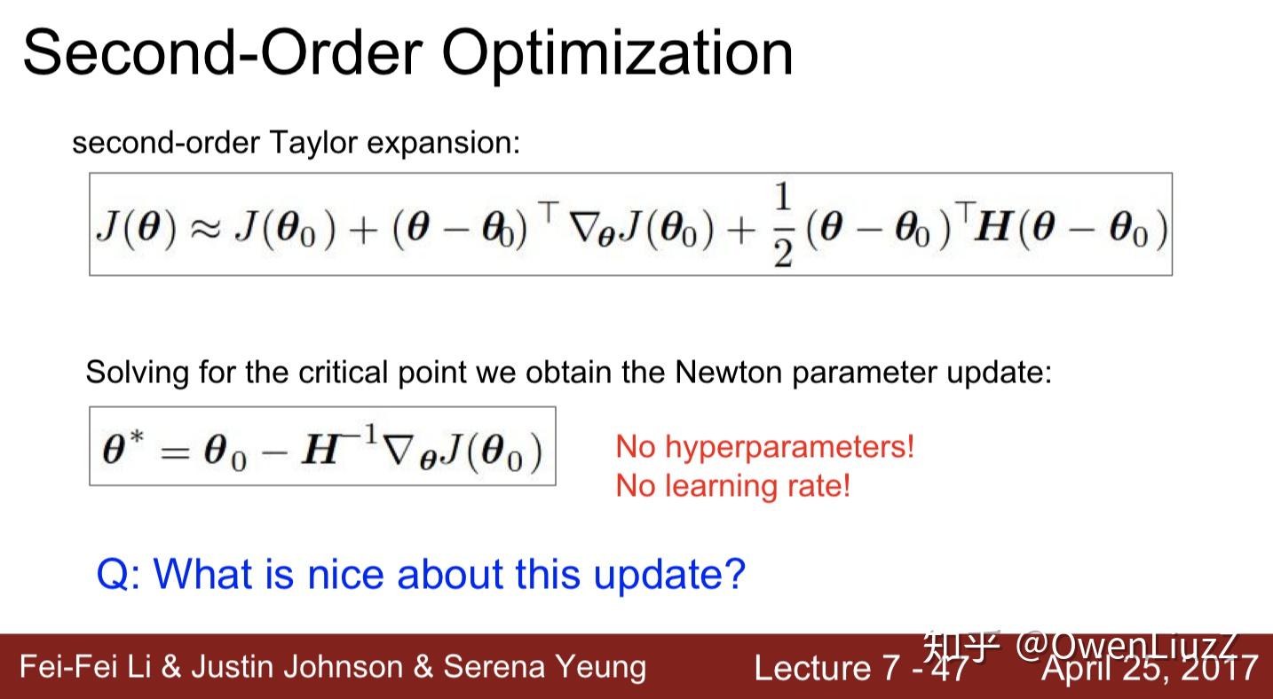 深度学习中 optimizer 的总结 - 知乎