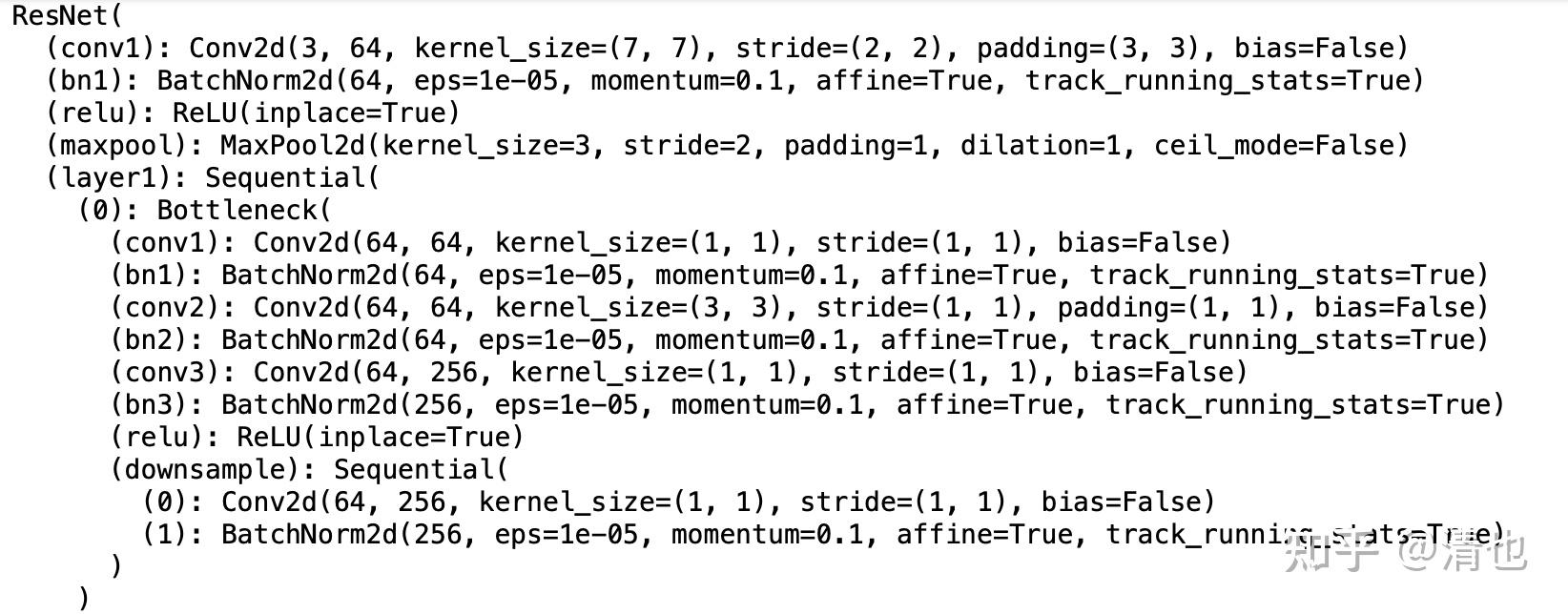 Pytorch-03 查看遍历网络模型结构和参数 - 知乎