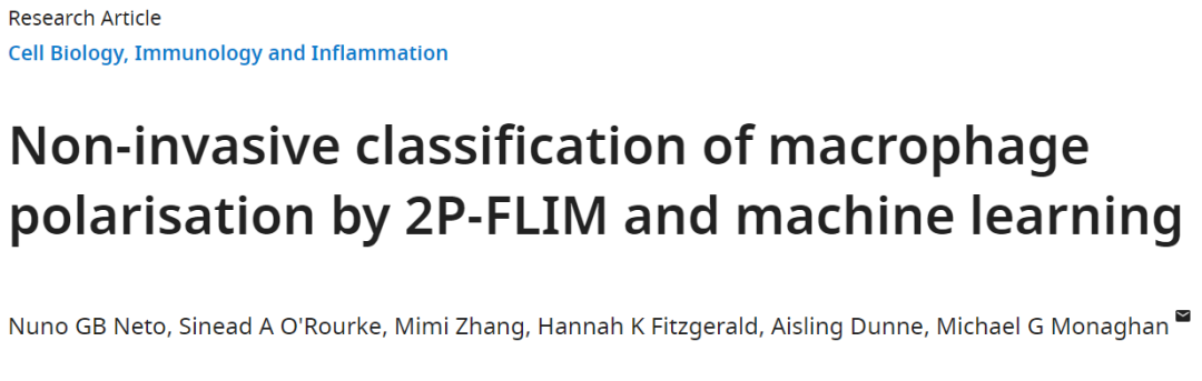 eLife | AI影像对巨噬细胞进行分类 - 知乎