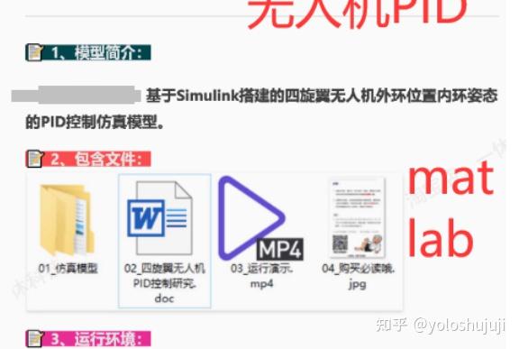 MATLAB/Simulink 四旋翼PID仿真模型 - 位置与姿态控制 - 知乎