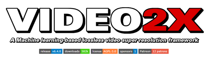 免费开源视频工具 Video2X下载使用教程，一键无损放大视频画质到4K - 知乎